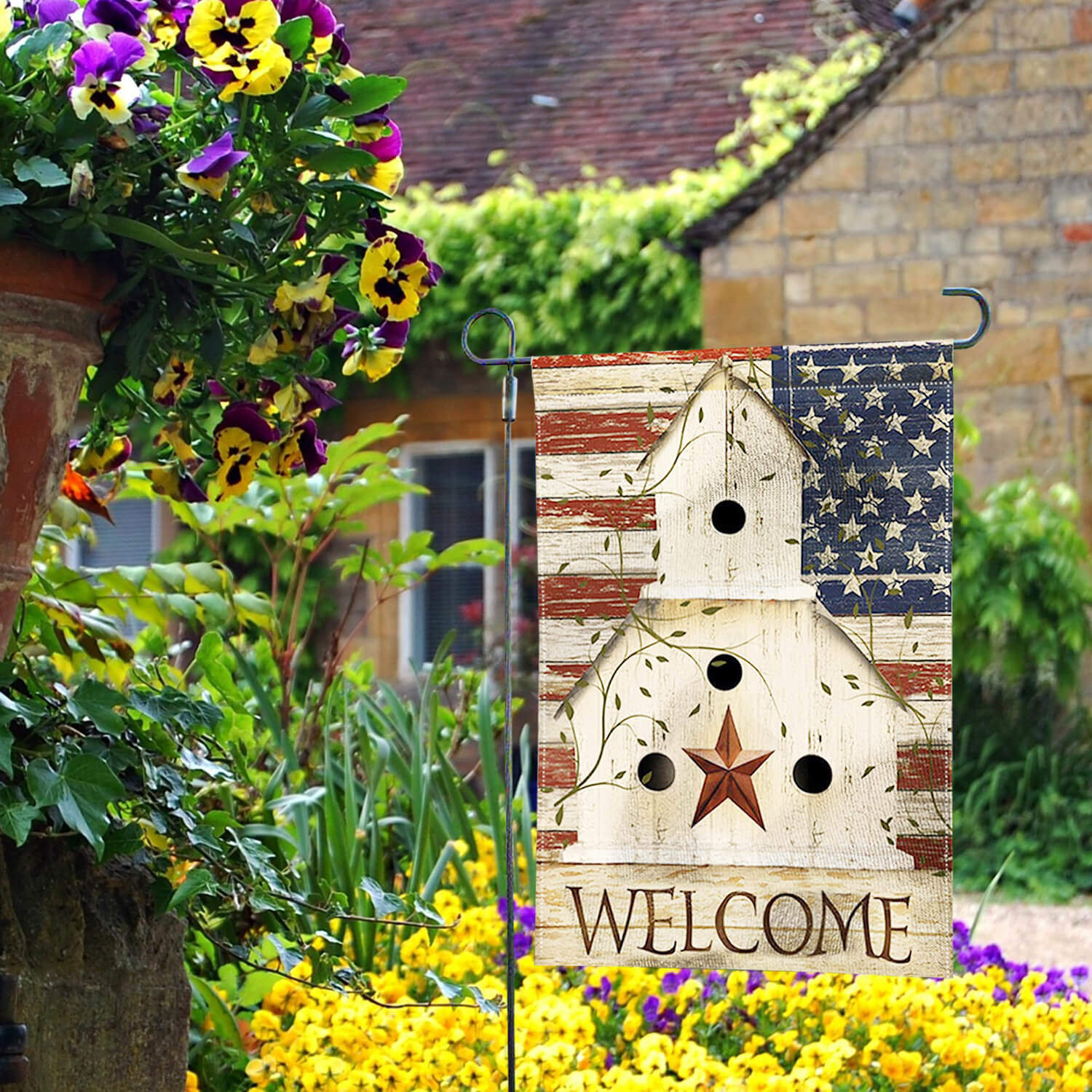 Custom Garden Flag - Personalized Yard Decoration for Sale at Anley