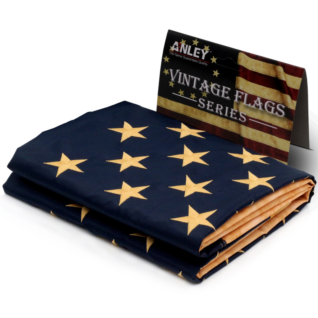 Tea Stained USA Flag | Tea Stained American Flag | Anley Flags