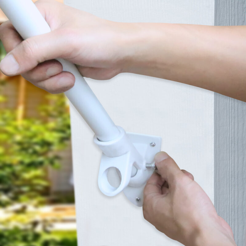 Two-Position Flag pole Holder Mounting Bracket - Anley Flags