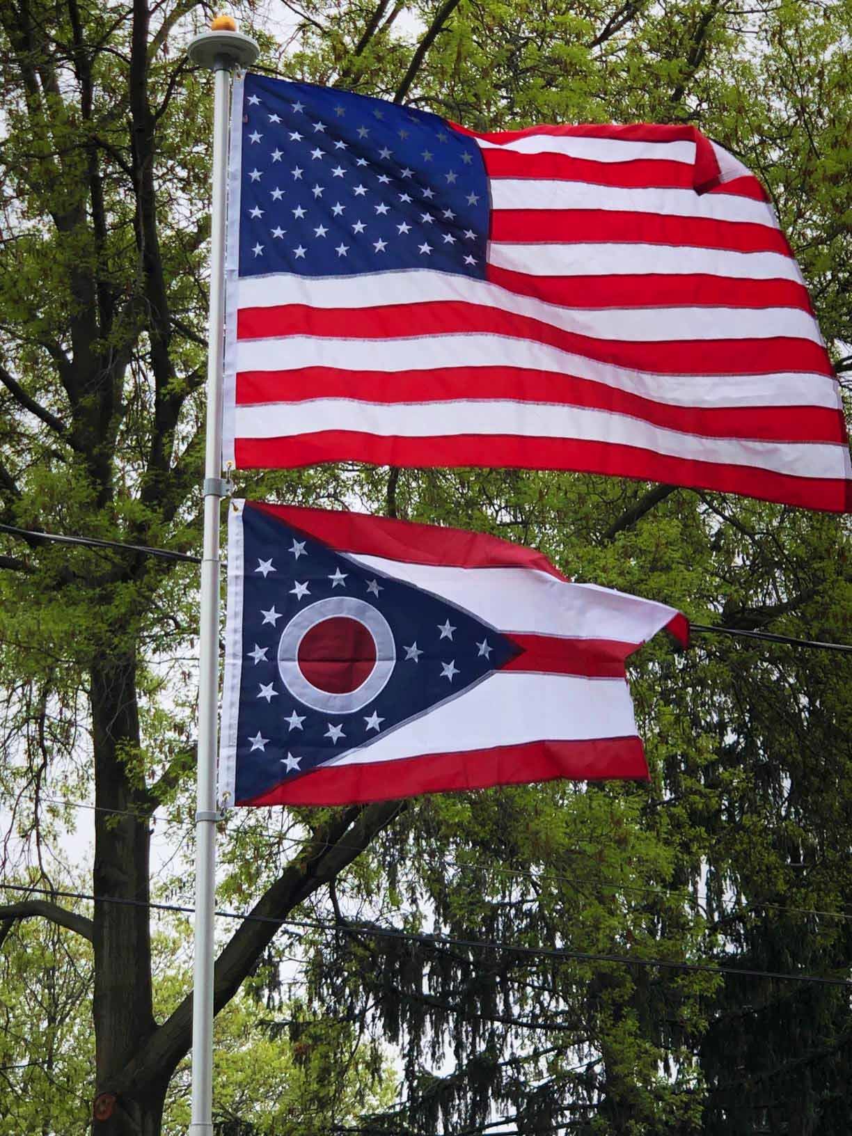 Fly Breeze 3x5 Foot Ohio State Flag - Anley Flags
