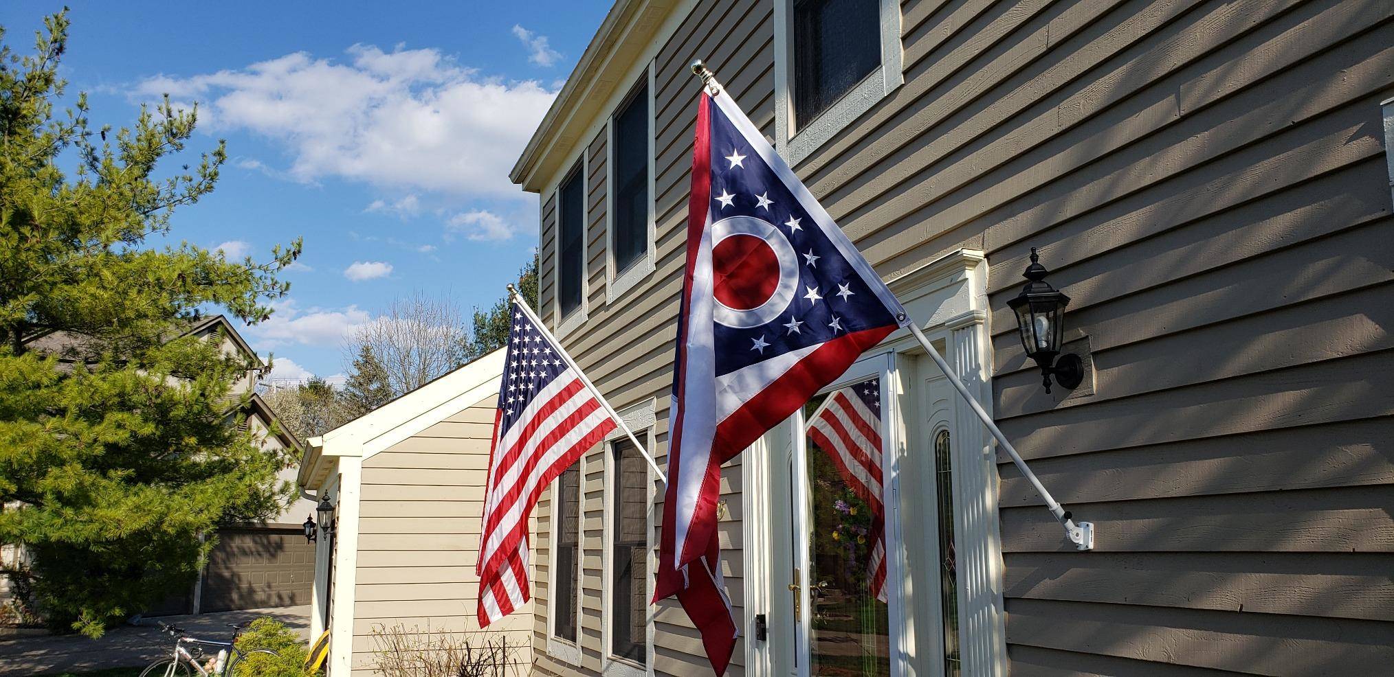 Fly Breeze 3x5 Foot Ohio State Flag - Anley Flags
