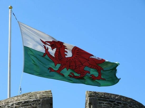 Fly Breeze 3x5 Foot Wales Flag - Anley Flags