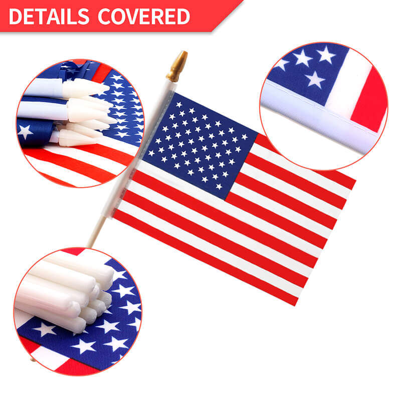 American Stick Flags 5x8 Inch Anley Flags