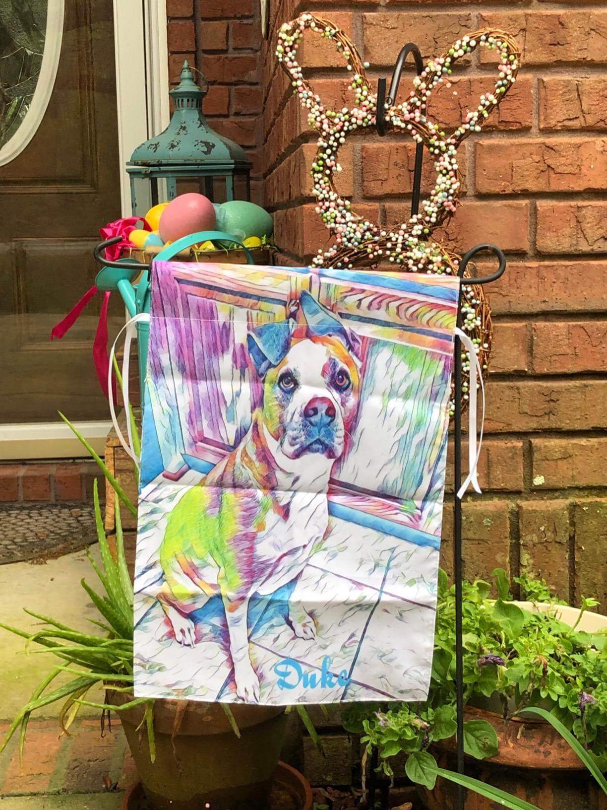 Custom Garden Flag - Personalized Yard Decoration for Sale at Anley