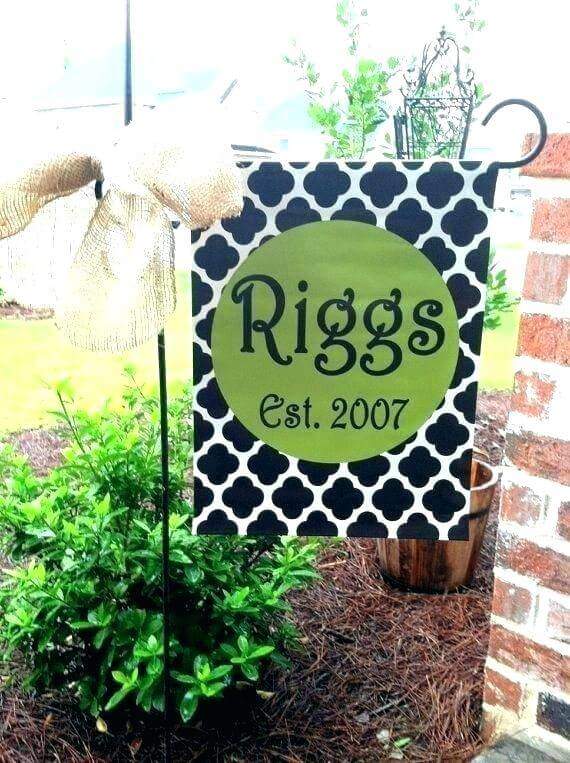 Custom Garden Flag - Personalized Yard Decoration for Sale at Anley
