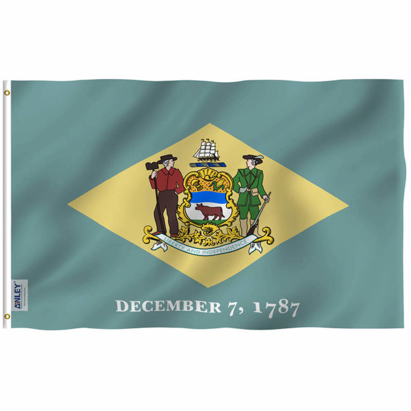 Fly Breeze 3x5 Foot Delaware State Flag - Anley Flags