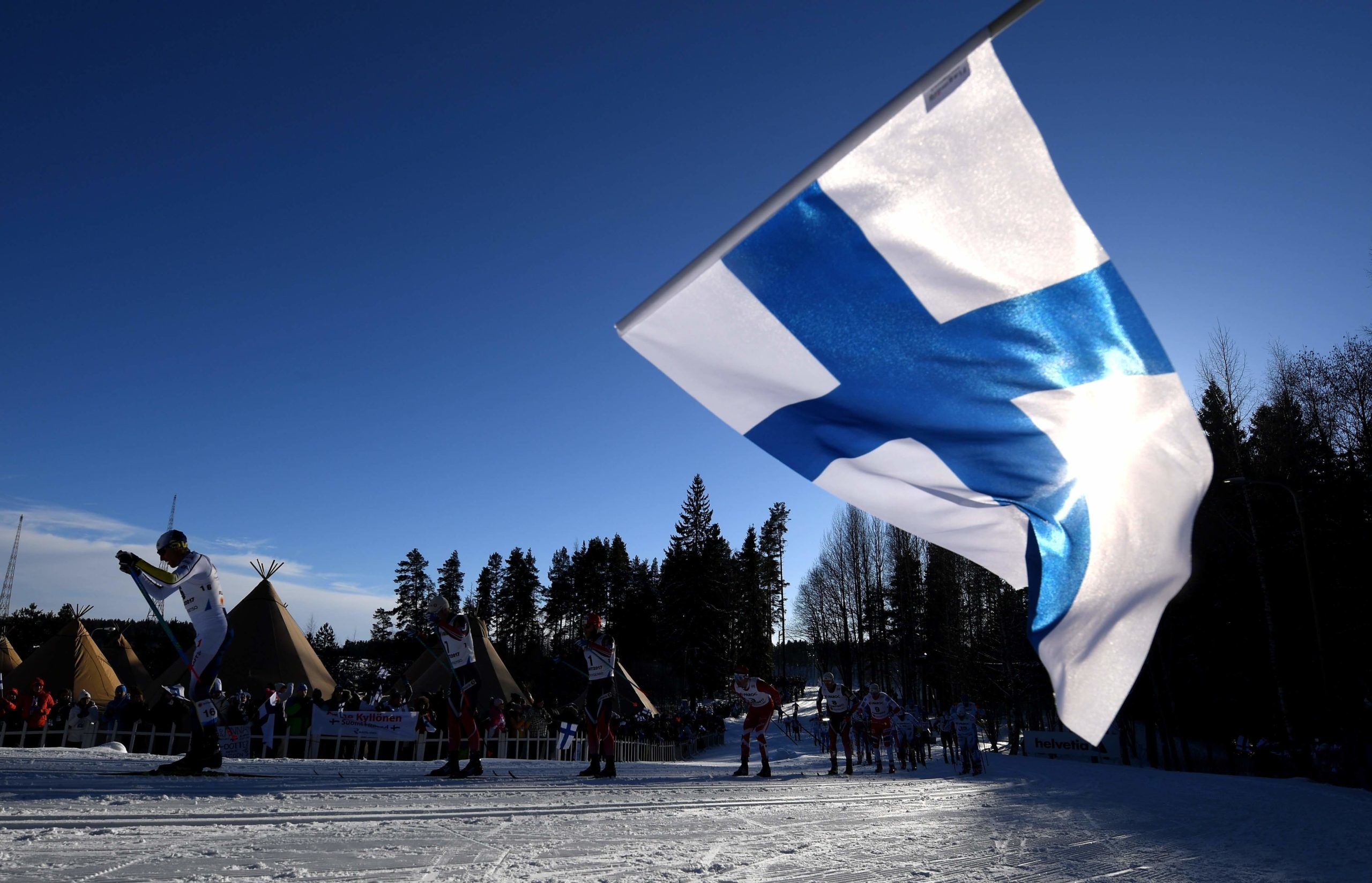 Fly Breeze 3x5 Foot Finland Flag - Anley Flags