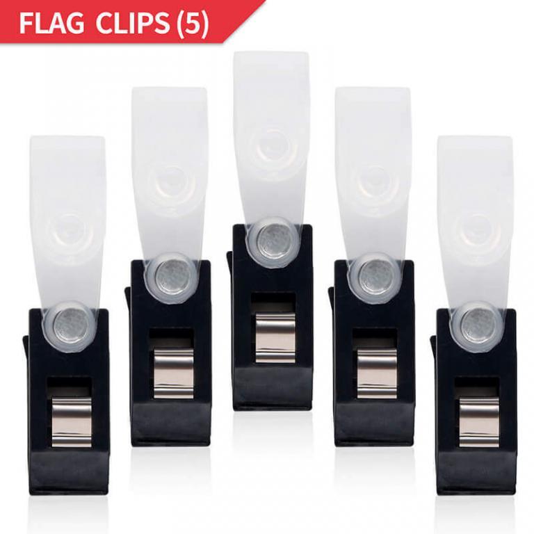 Garden Flag Stopper Stops and Anti-Wind Clips-10 Packs - Anley Flags