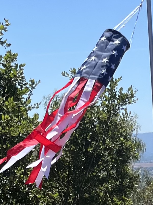 USA Flag Windsock 40 Inch & 60 Inch - Anley Flags