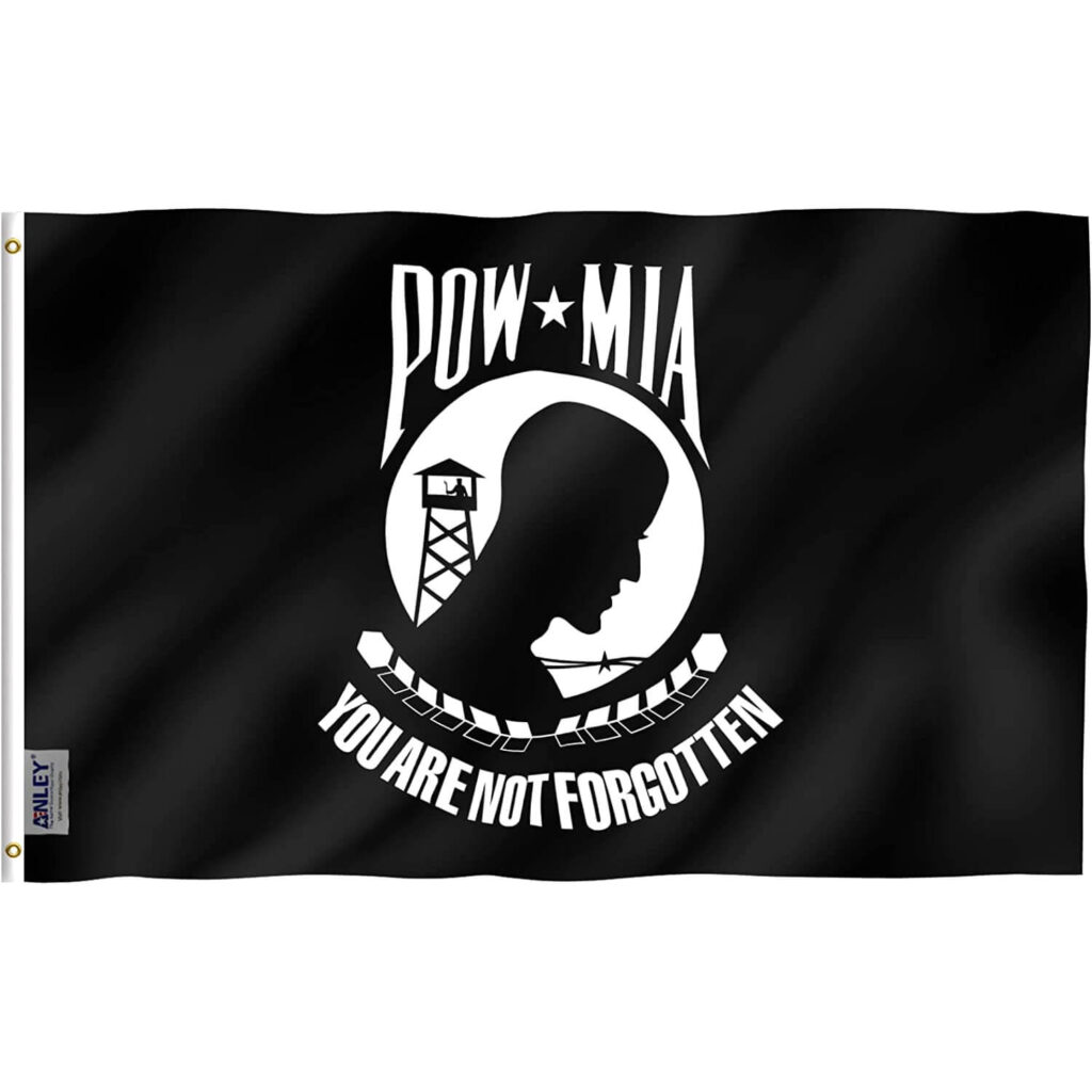 Fly Breeze 3x5 Foot POW MIA Flag - Free Shipping - Anley Flags