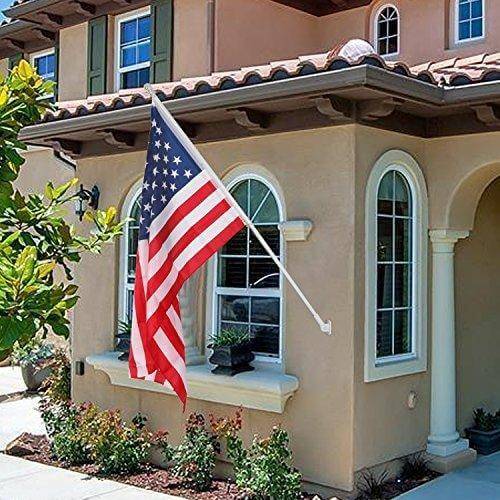 Tangle Free Spinning Flagpole 6Ft for Flag 3 X 5 Ft - Anley Flags