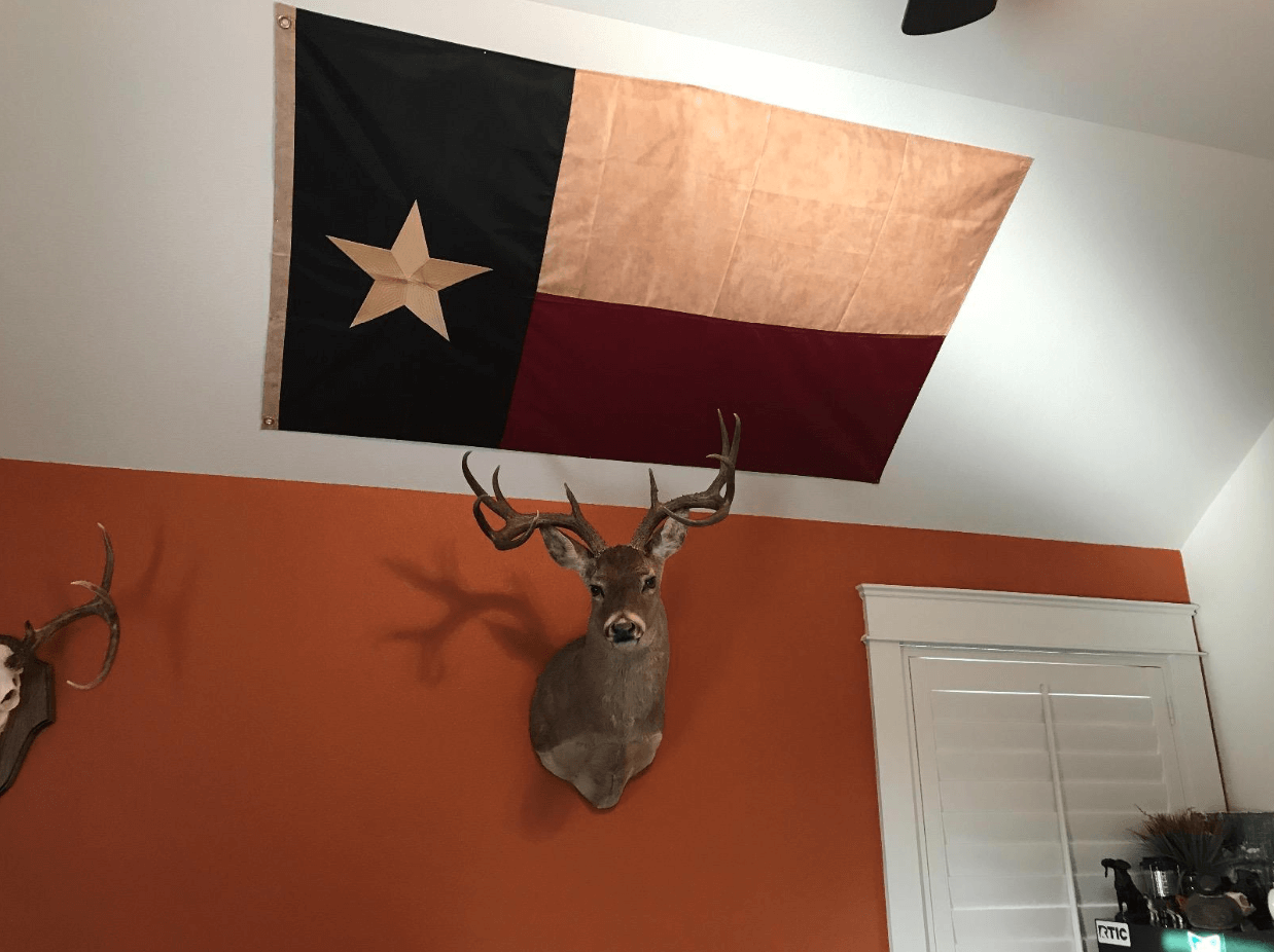 Tea-Stained Texas Flag 3x5 Foot - Anley Flags