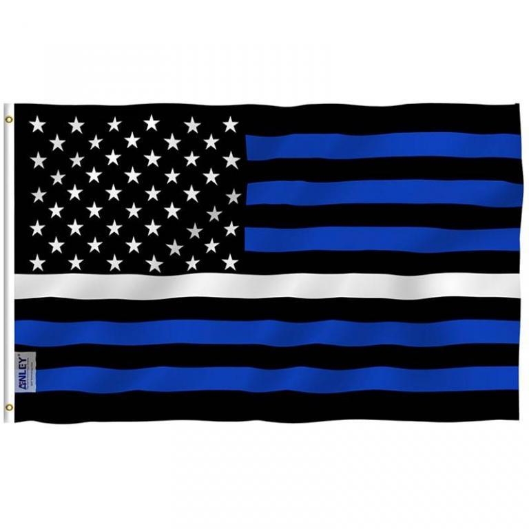 Fly Breeze 3x5 Foot Thin White Line USA Flag - Anley Flags