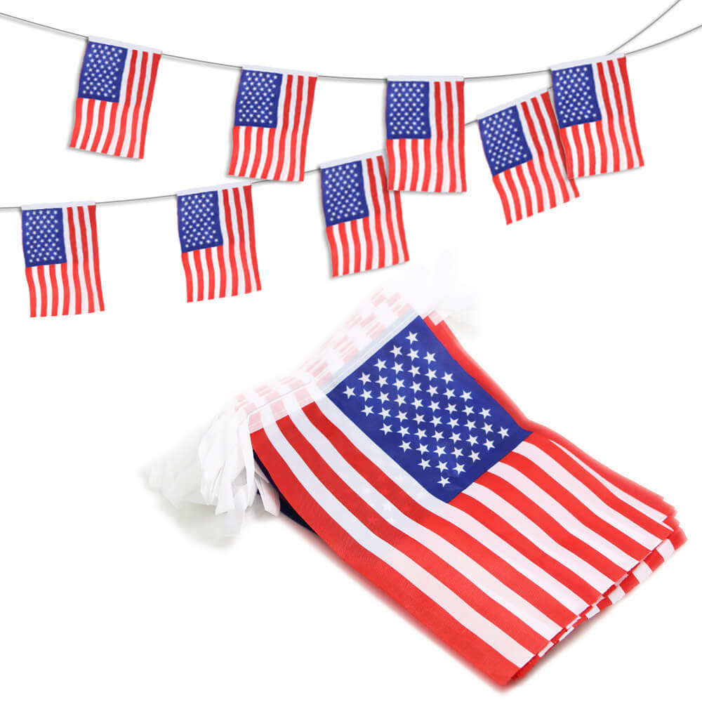 USA Flag String Anley Flags