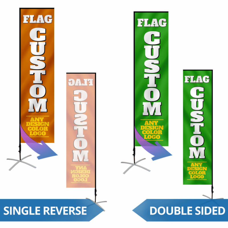 Custom Rectangle Flags & Banners | Anley Flags