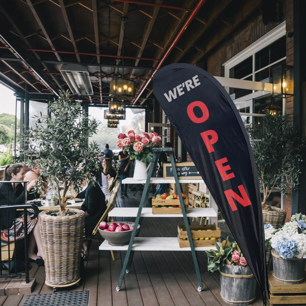 Custom Teardrop Flags & Banners at Sale - Anley
