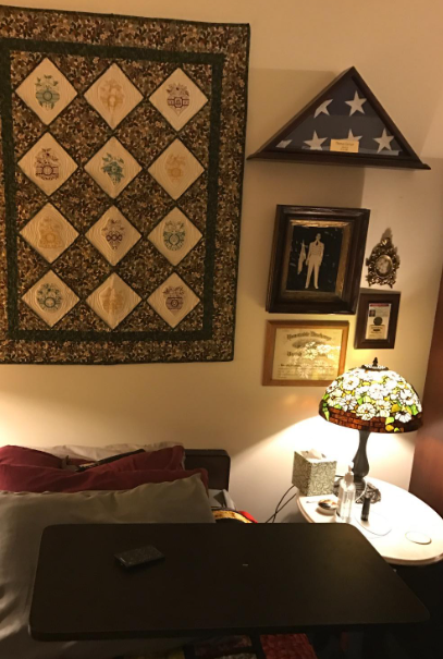 Wooden Memorial Flag Display Case - Anley Flags