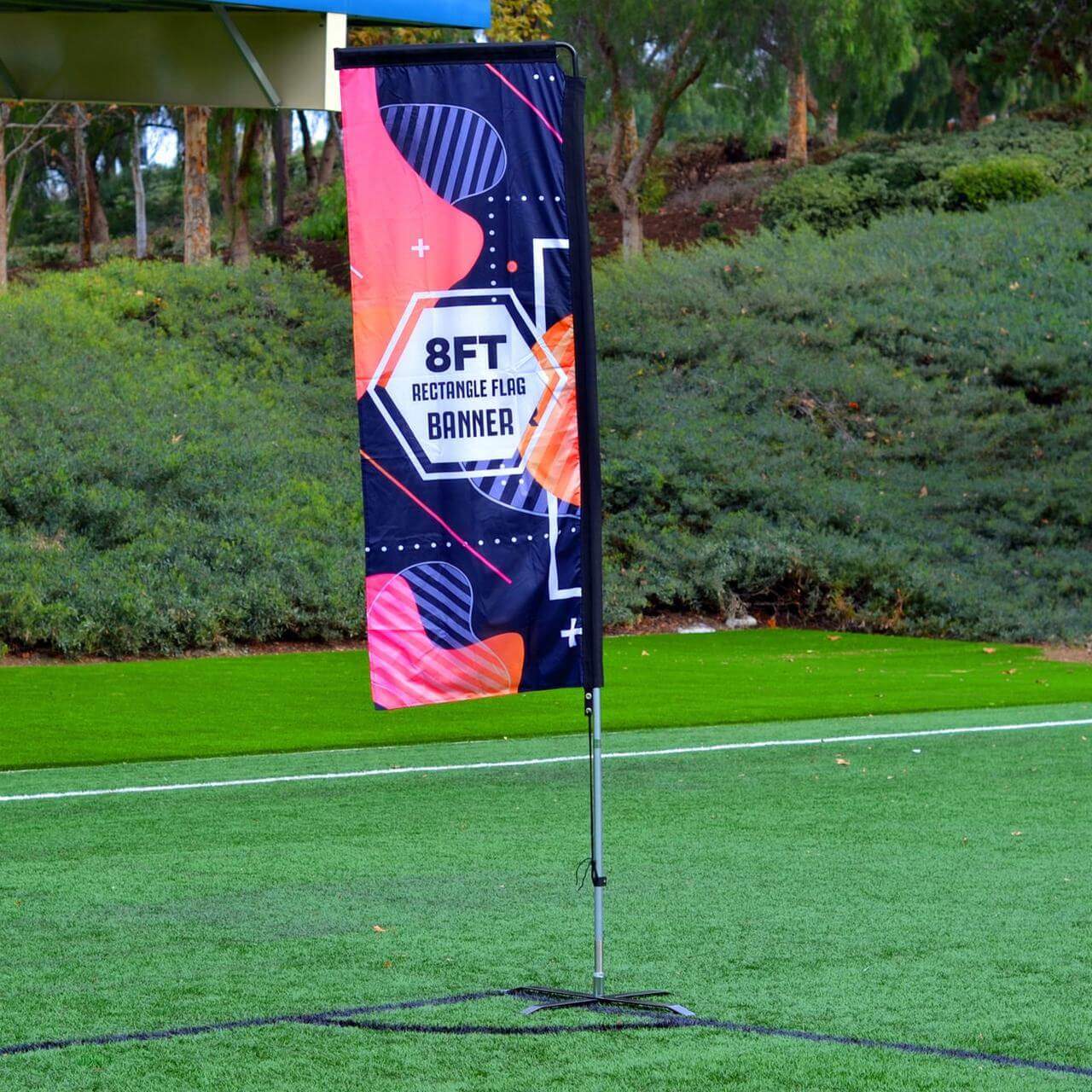 Custom Rectangle Feather Flag | Free Shipping in USA - Anley Flags