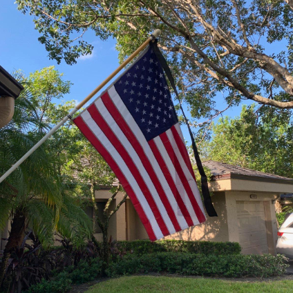 Mourning Flag Streamer - Anley Flags