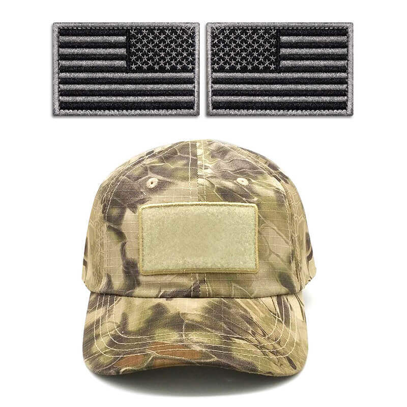 Tactical USA Flag Patches Set - Anley Flags