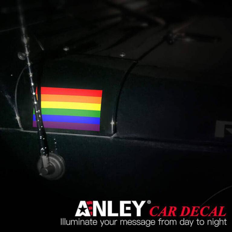 5 X 3 LGBT Pride Decal Stickers for Cars