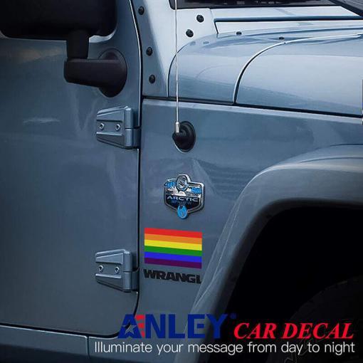 5 X 3 LGBT Pride Decal Stickers for Cars