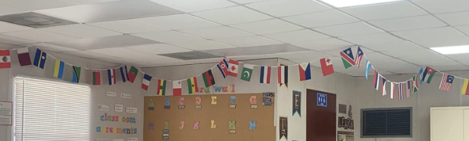 200 Random Countries 184 Feet String Flags (5.5x8 Inch) - Anley Flags