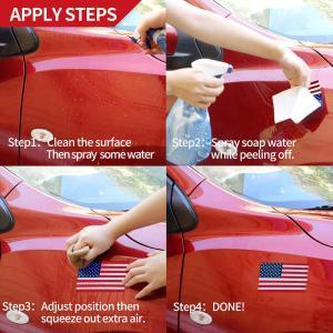 American Flag Car Decal (2 Forward & 2 Reversed) - Anley Flags