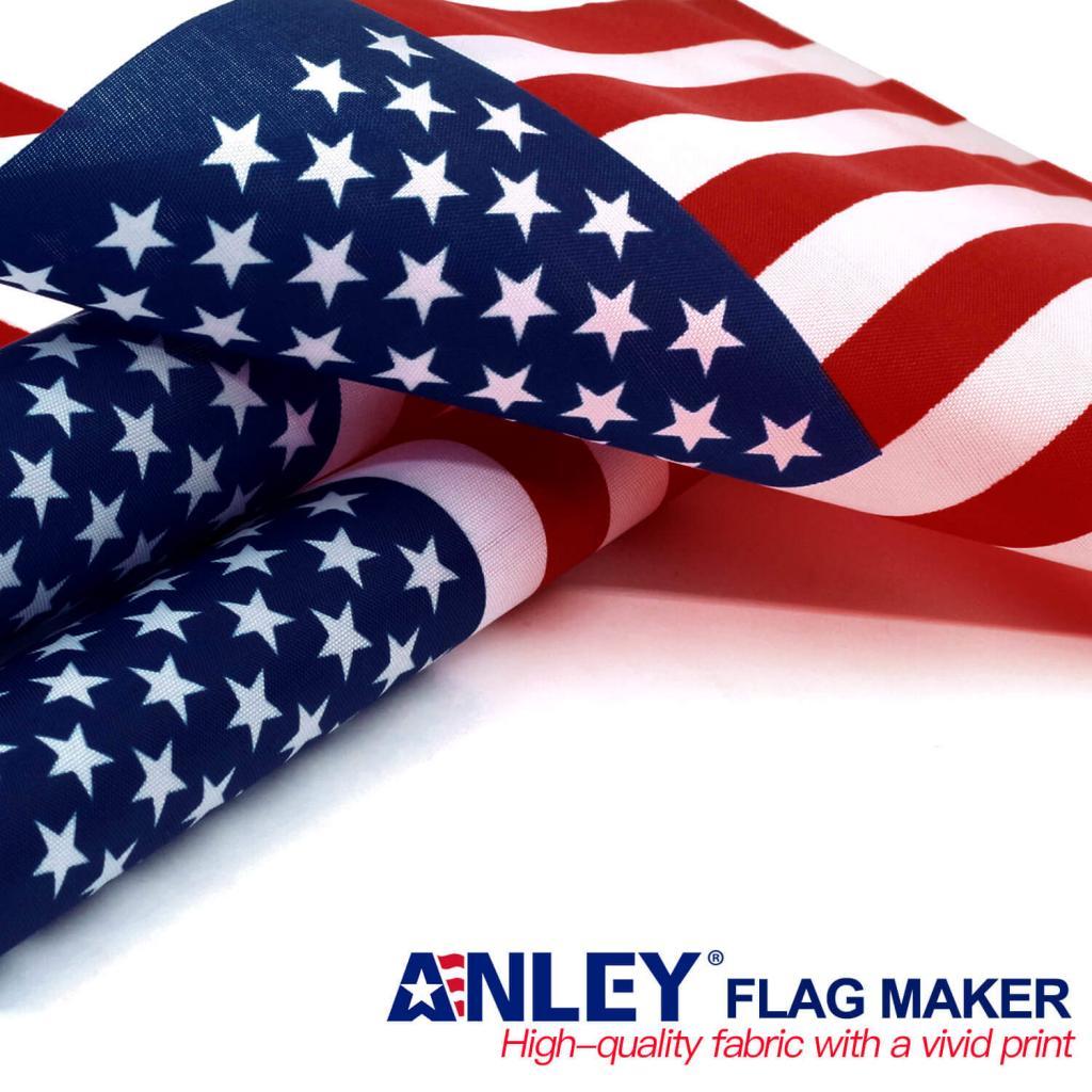 USA Deluxe Desk Flag Set - Anley Flags