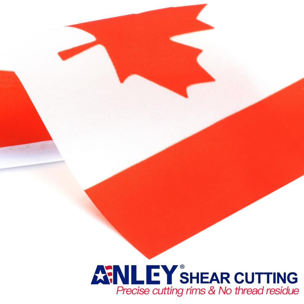 Canada Deluxe Desk Flag Set – 6 x 4 Inch - Anley Flags
