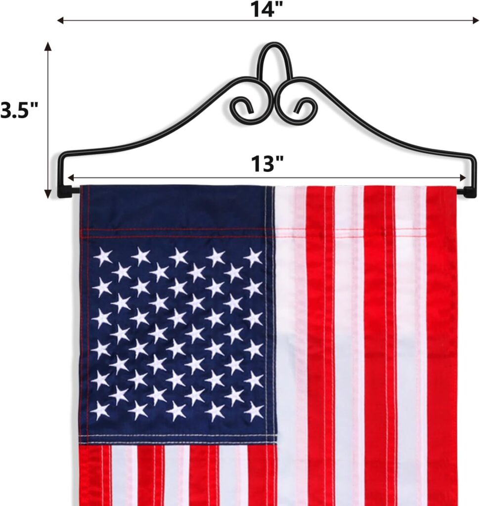 Wrought Iron Garden Flag Hanger - Anley Flags