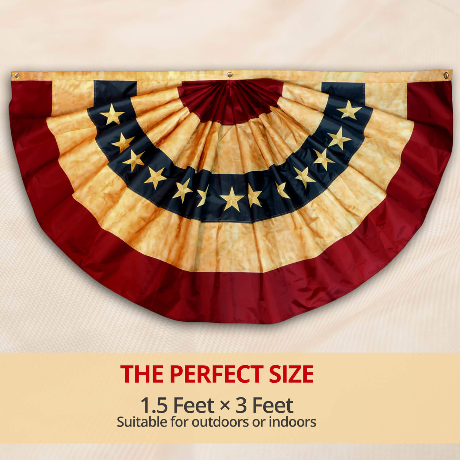 Vintage American Flag Bunting