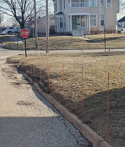 20 Pack 48" Reflective Driveway Markers - Anley Flags