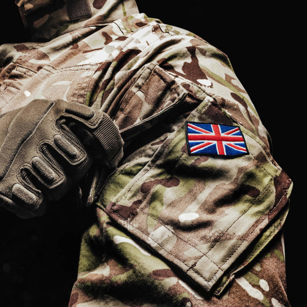Tactical United Kingdom Flag Embroidered Patches (2 Pack) - 2"x 3 ...