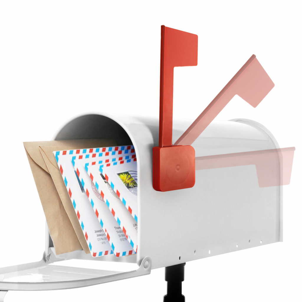 Universal Mailbox Flag - Adhesive Sticker Kit - Anley Flags
