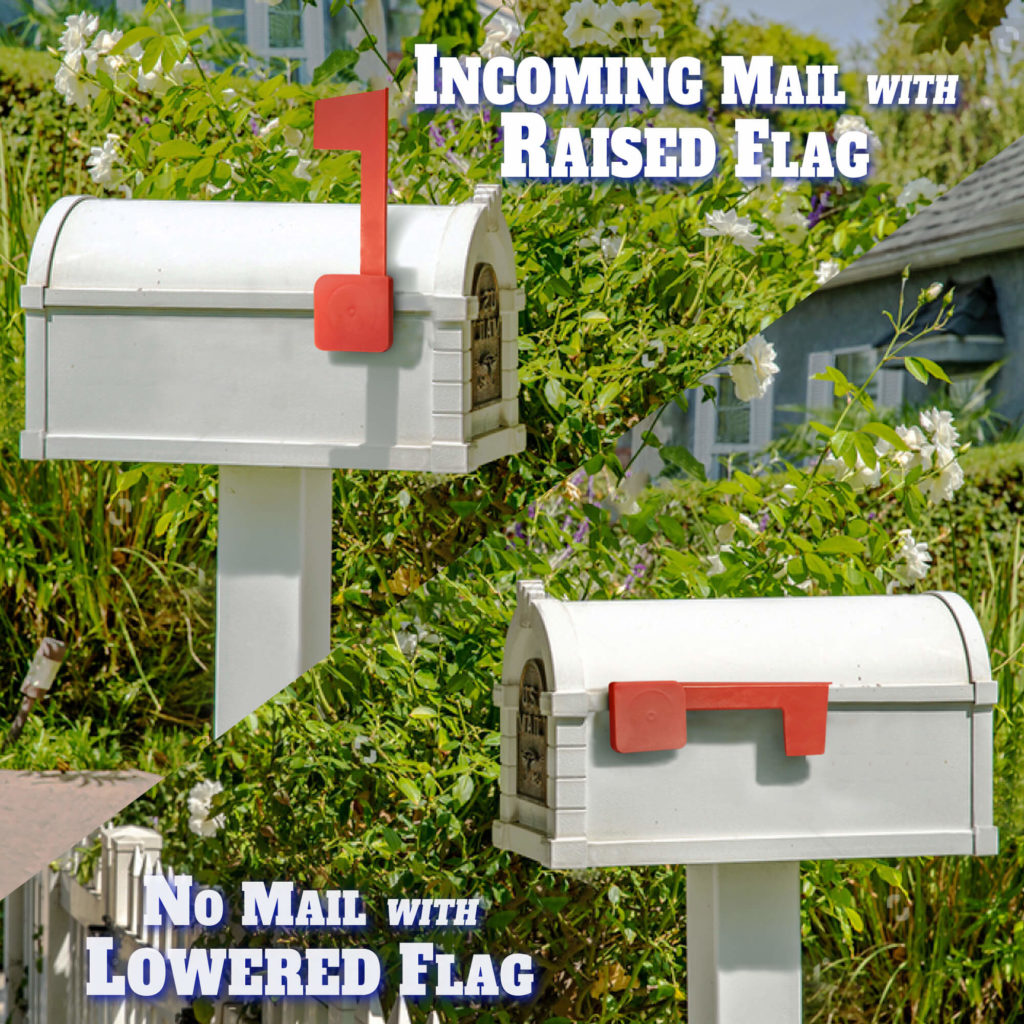 Universal Mailbox Flag - Adhesive Sticker Kit - Anley Flags