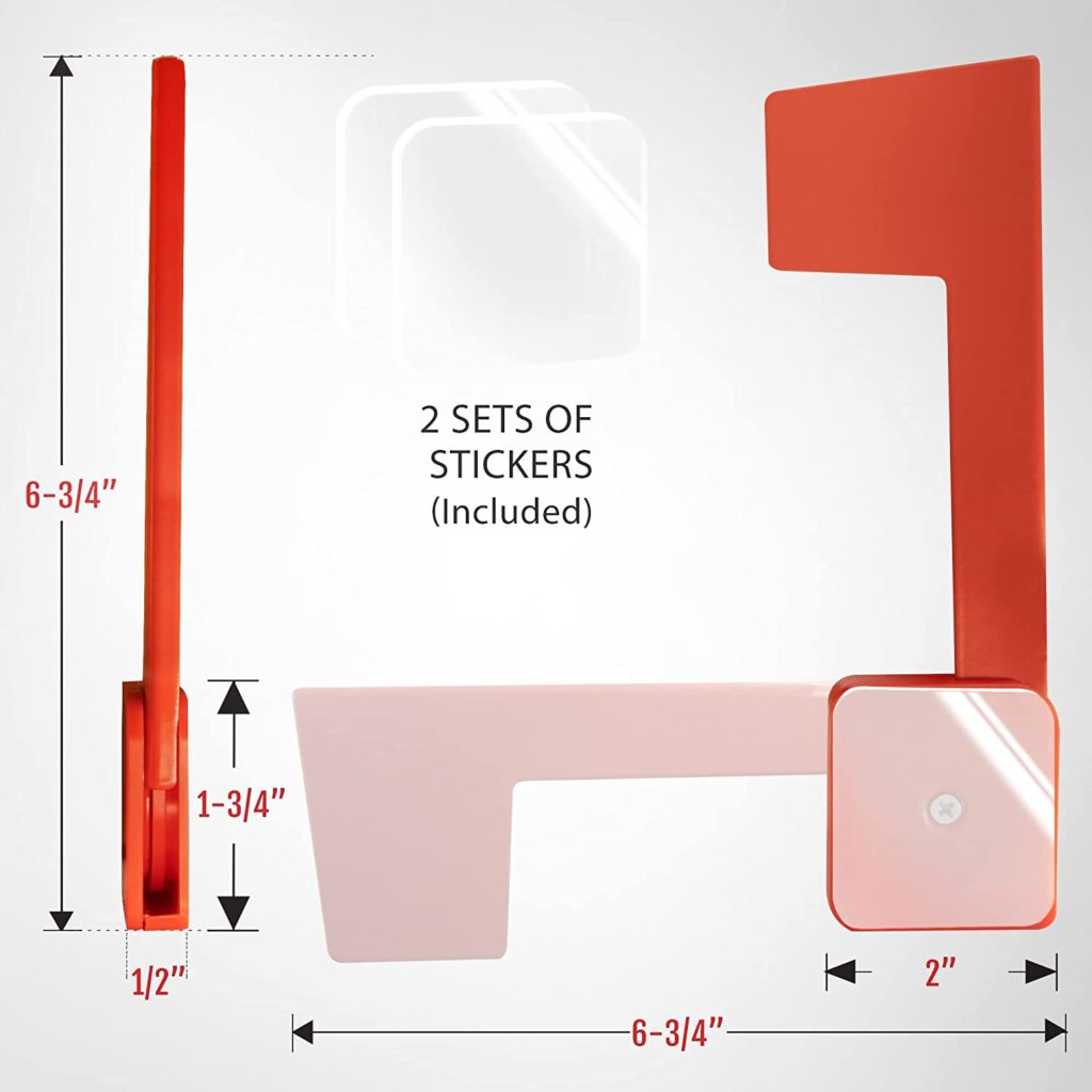 Universal Mailbox Flag - Adhesive Sticker Kit - Anley Flags