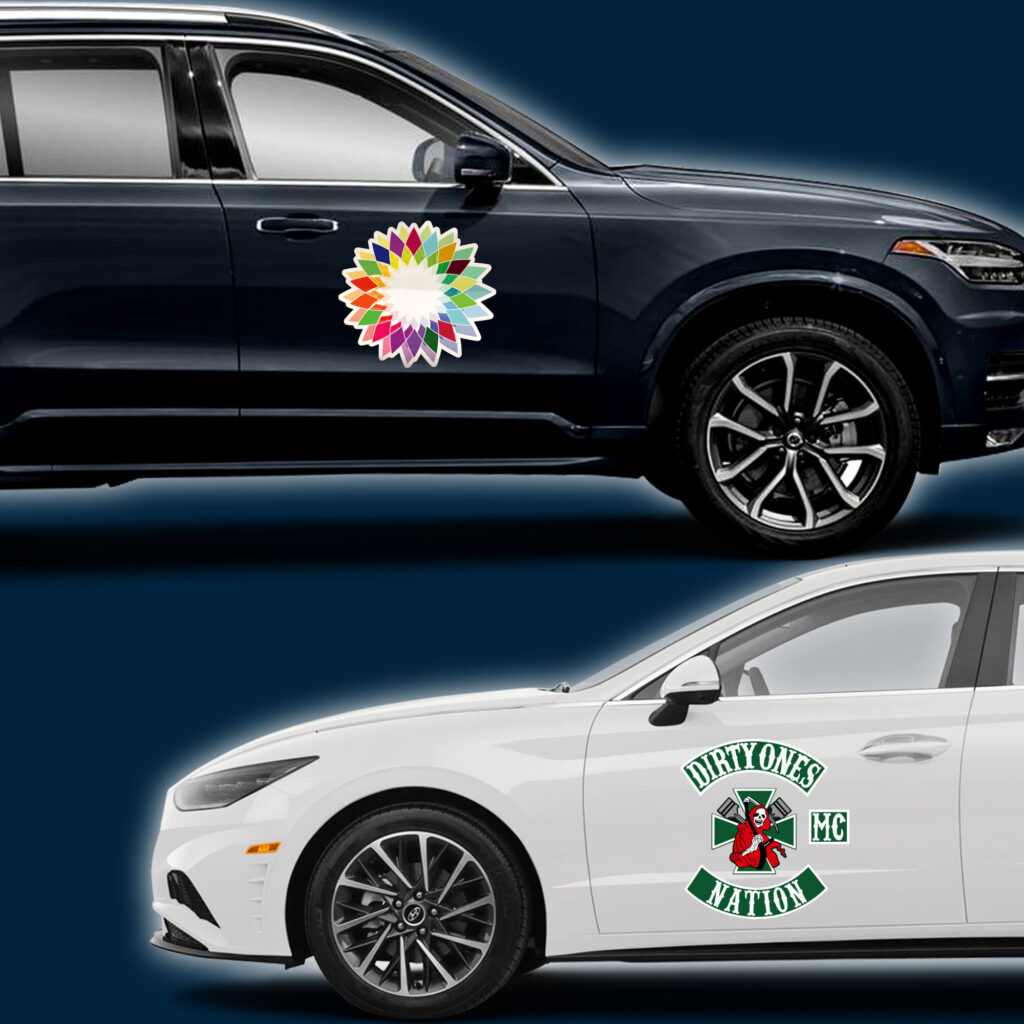 Buy HQ Custom Car Decals & Stickers Online - Anley Flags