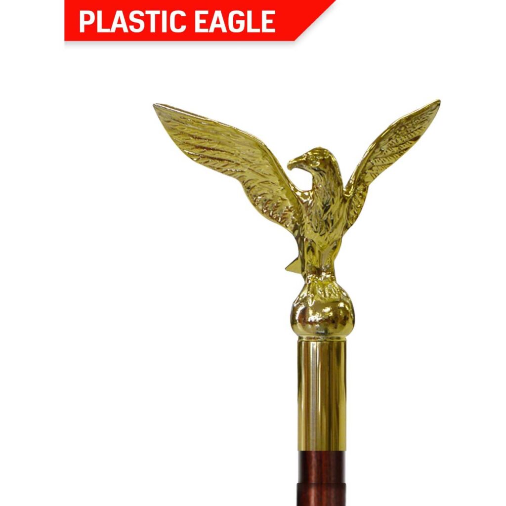 8 Ft Presidential Deluxe Indoor USA Flag Pole Set - Anley Flags