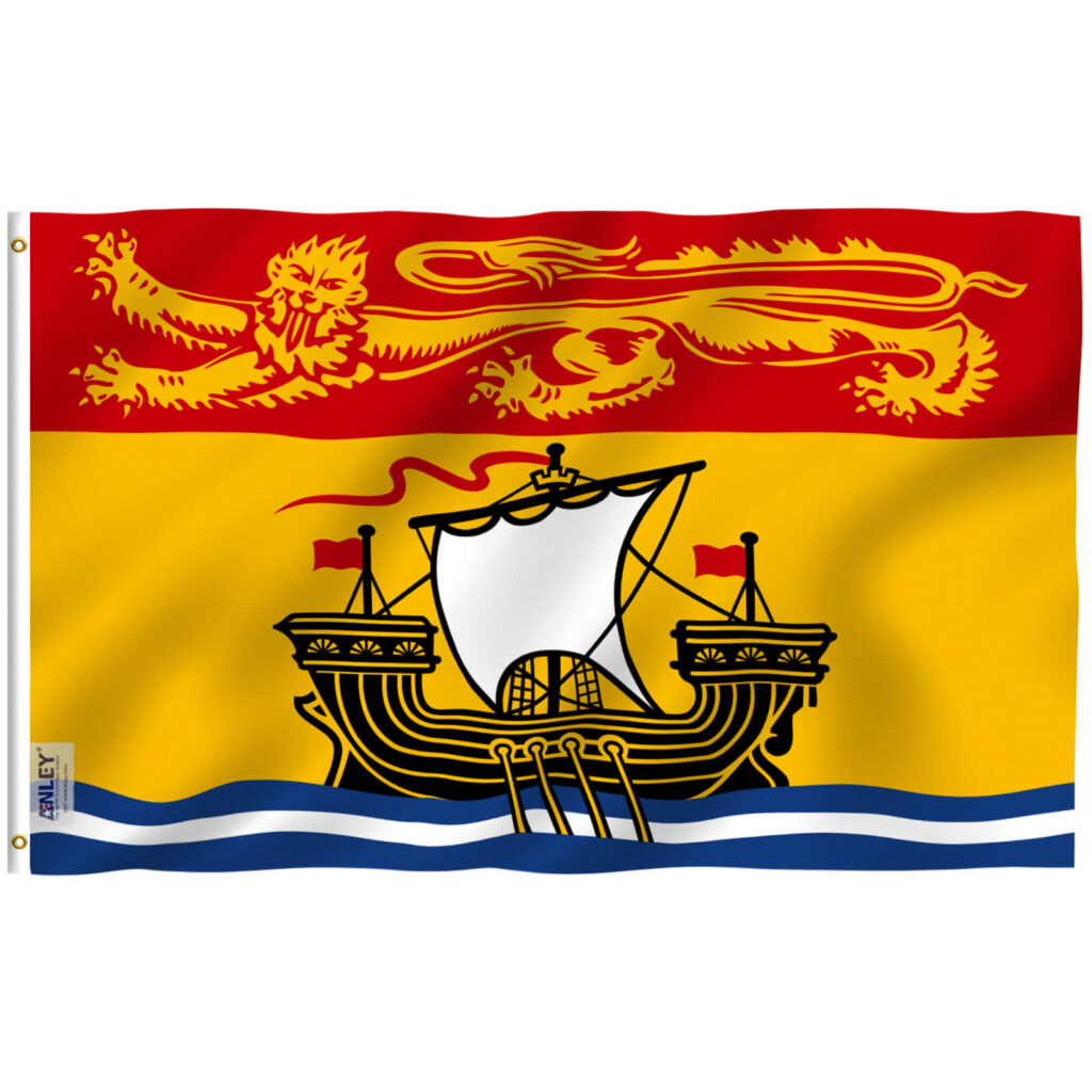Fly Breeze 3x5 Foot New Brunswick Flag - Anley Flags