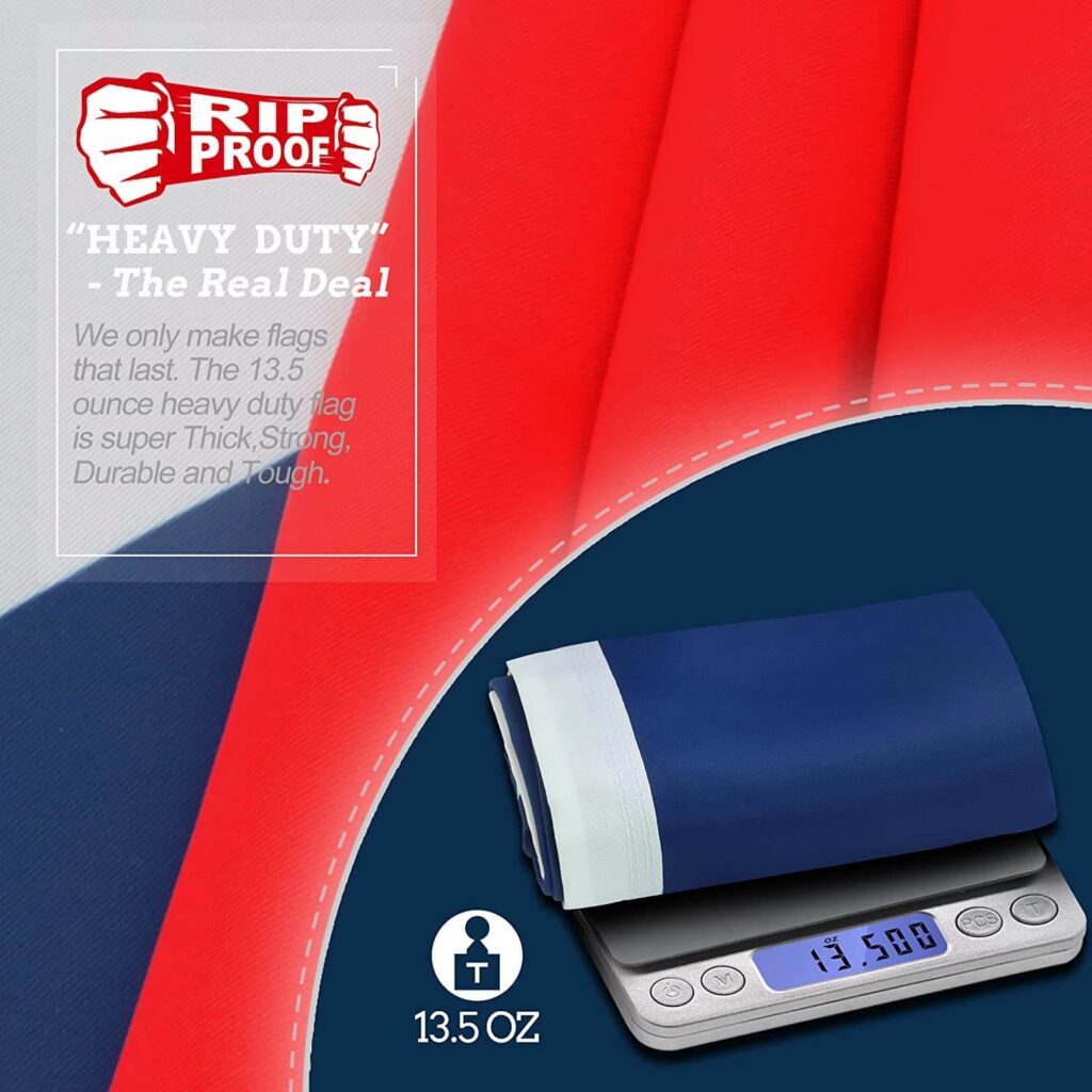 Rip-Proof Technology Double Sided 3-Ply Texas State Flag 3×5 Foot ...