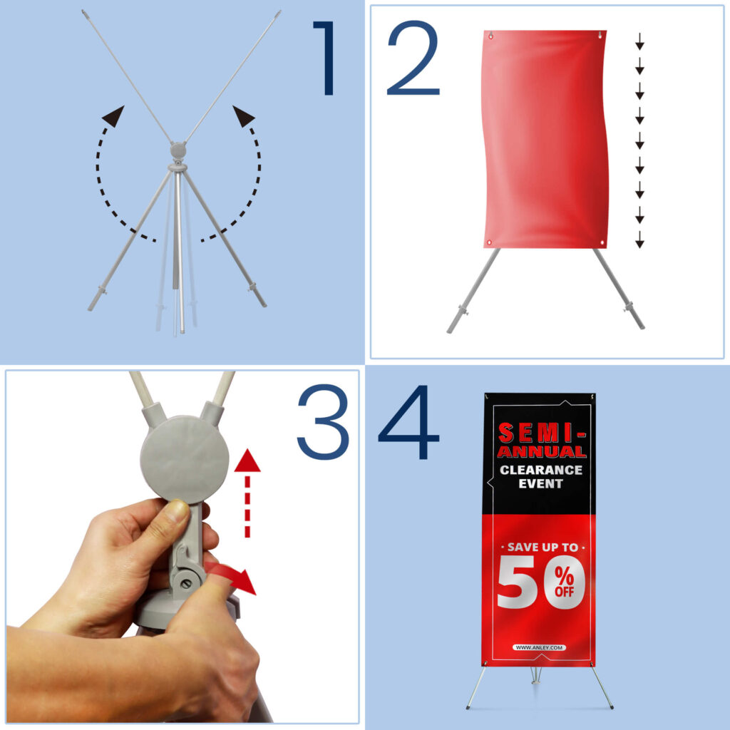 Custom X Banners - Free Designer Service | Anley.com