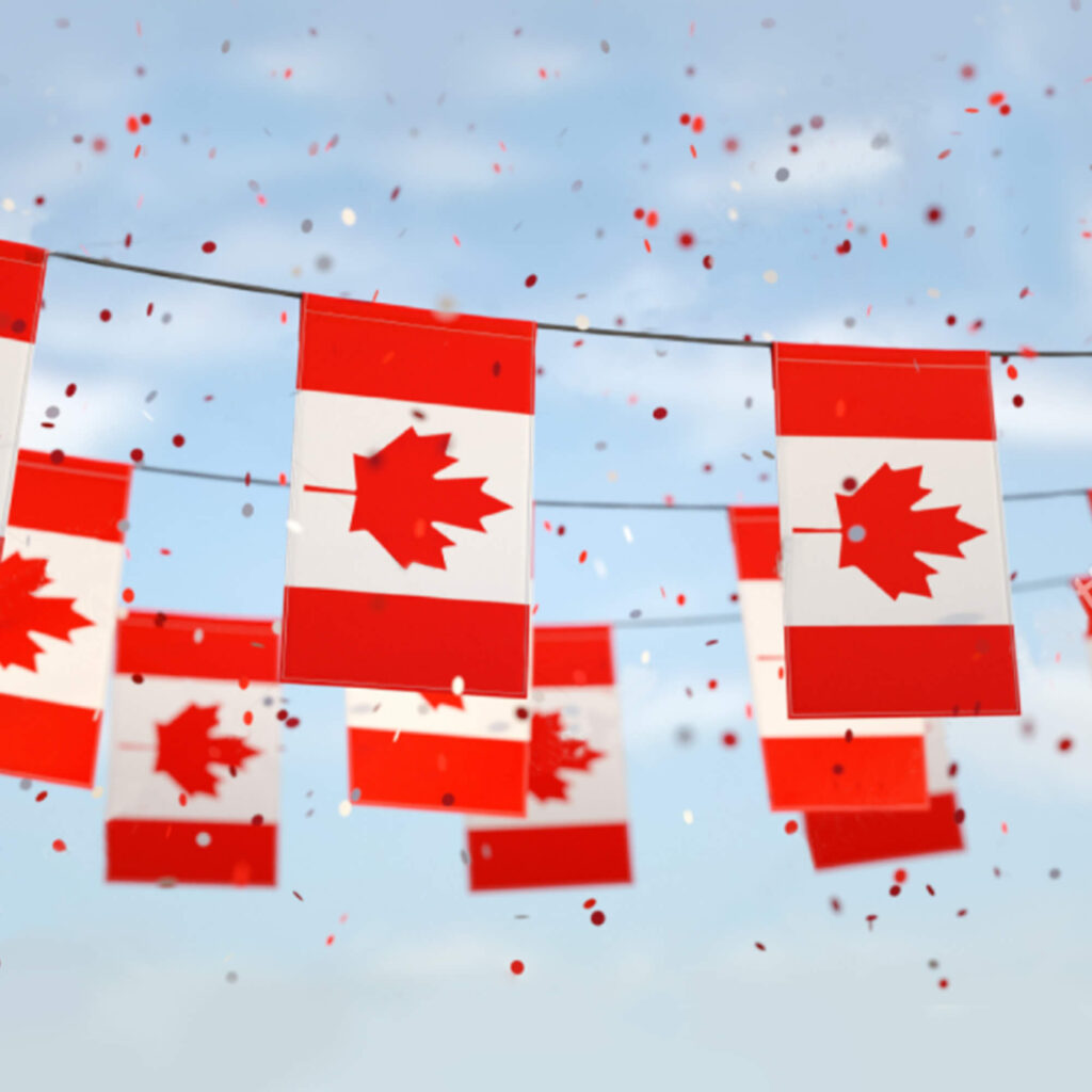 Canada Flag String - Anley Flags