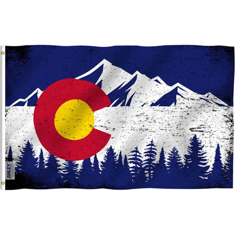 Fly Breeze 3x5 Foot Colorado State Mountain Flag - Anley Flags