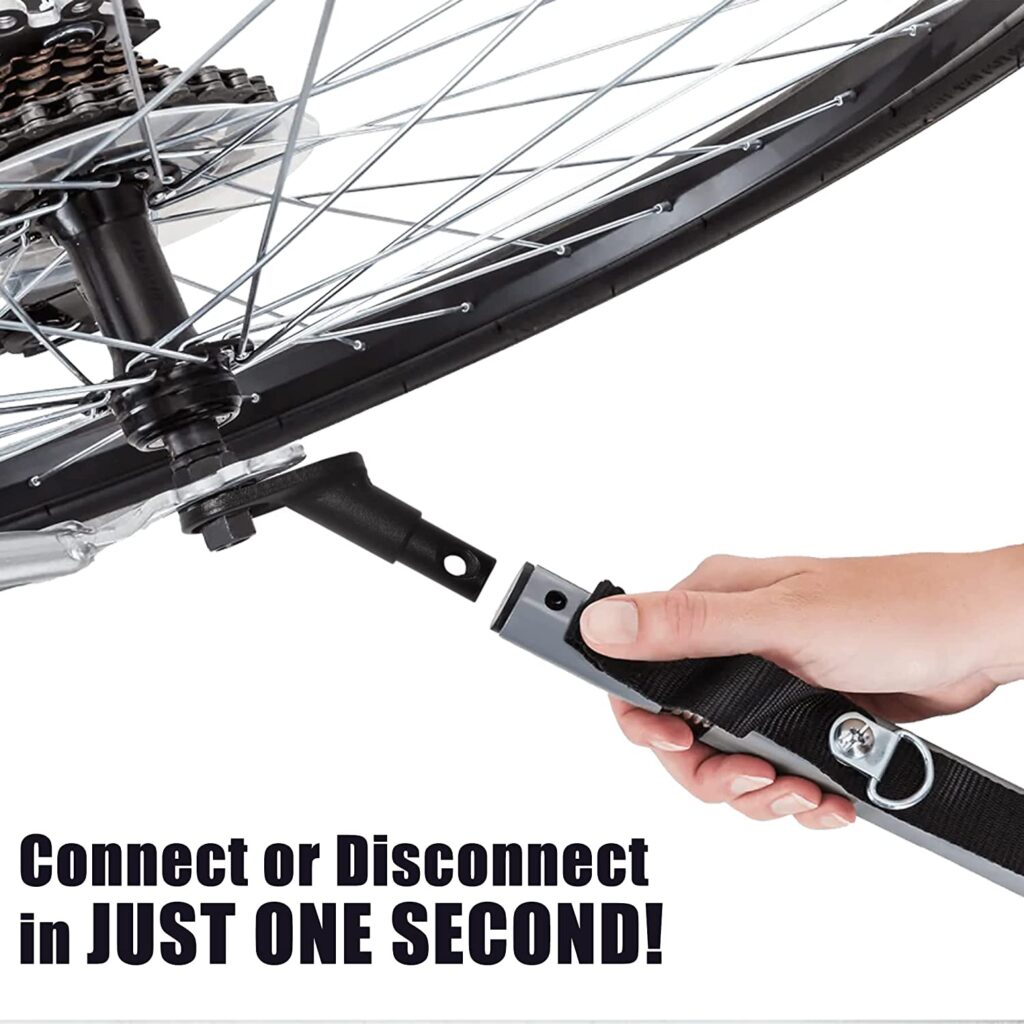 Bike Trailer Coupler Hitch Connector - Angled