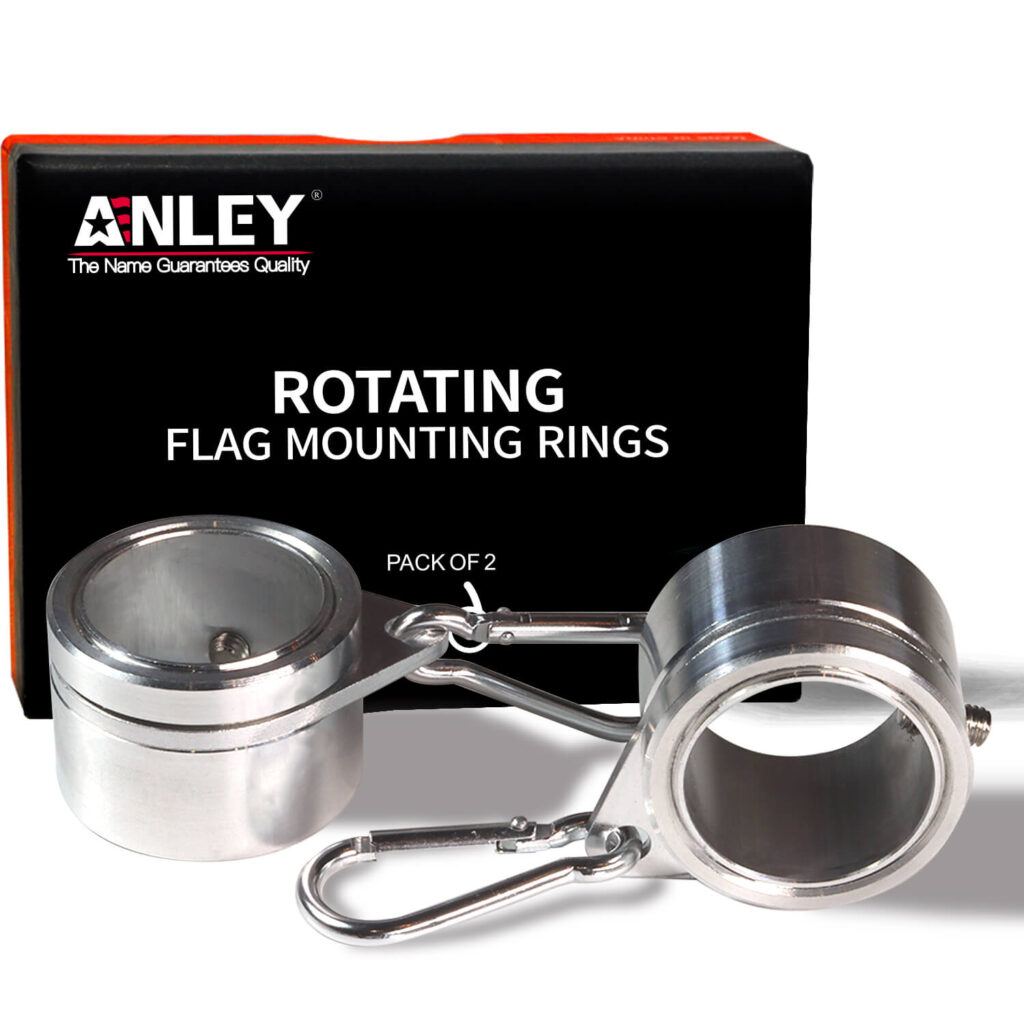 Two-Position Flag pole Holder Mounting Bracket - Anley Flags