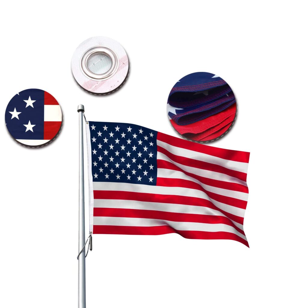 Rip-Proof Technology Double Sided 3-Ply Texas State Flag 3×5 Foot ...