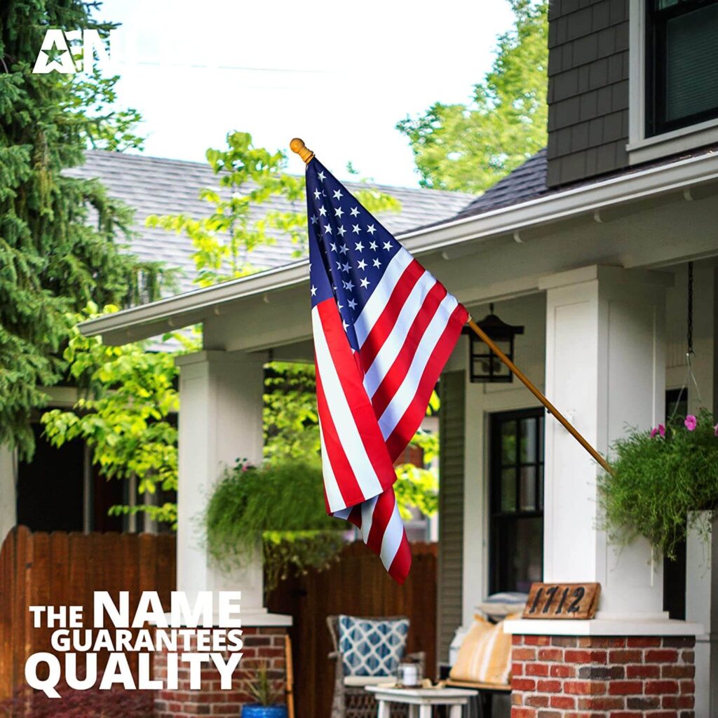 American House Flag 28 x 40 In - Anley Flags