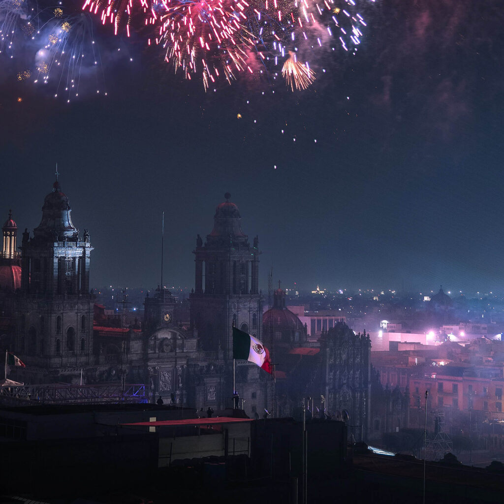 EverStrong Embroidered Mexico Flag 3x5 Foot - Anley Flags