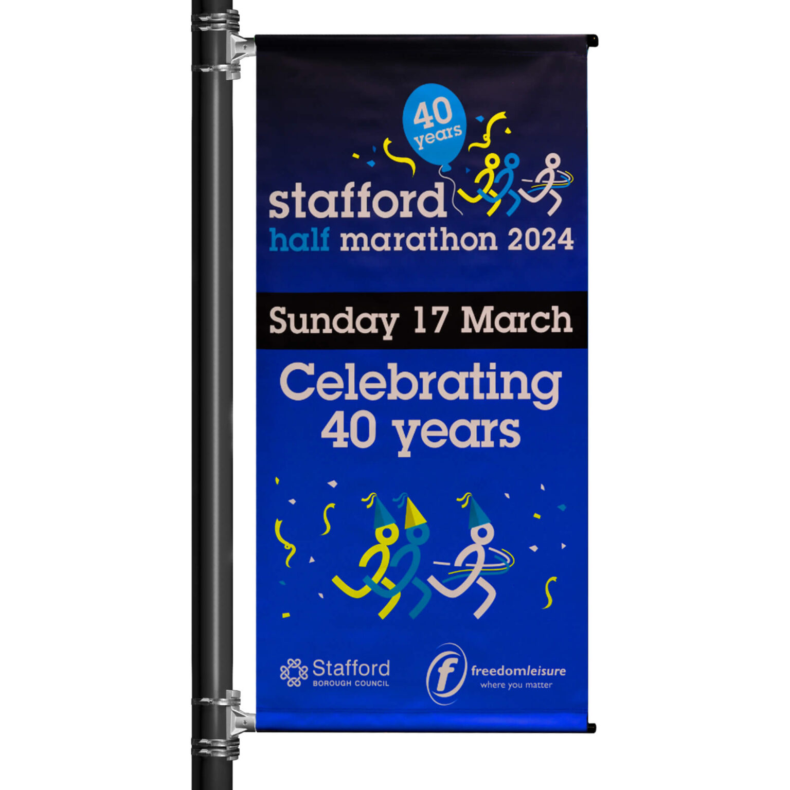 Custom Pole banners - Street Light Pole Bannes| Anley.com